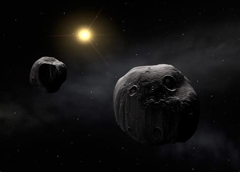 Landing On Binary Asteroids Science Trends