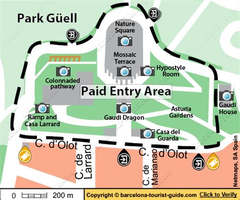 Gaudi Park Guell Map Ad Classics Parc Güell Antoni Gaudí