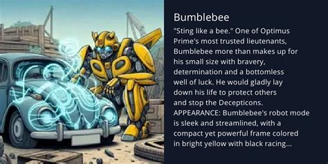 Bumblebee Bot Profile