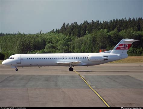 Se Duv Skyways Fokker 100 F28 Mark 0100 Photo By Tomas Milosch Id 075618