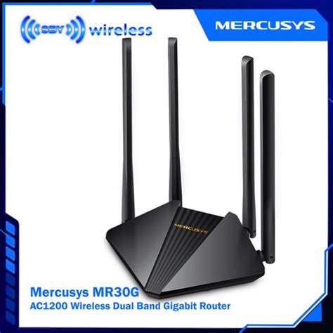 Jual Mercusys Mr G Ac Wireless Dual Band Gigabit Router Kota Surabaya Surabaya Wireless