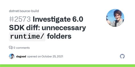 investigate 6 0 sdk diff unnecessary `runtime ` folders · issue 2573