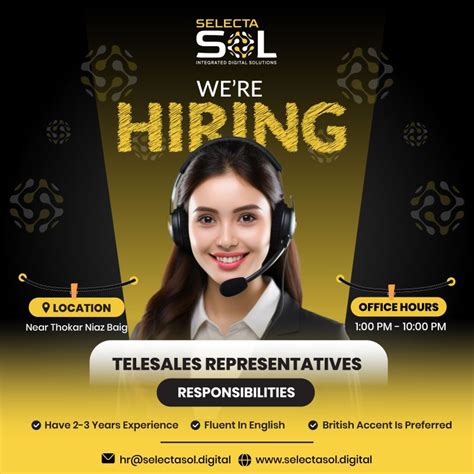 Haider Ali On Linkedin Hiring Hiringalert Hiringnow Hiringimmediately Telesales