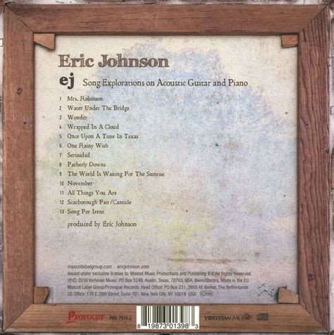 120000 Classic Rock Album Covers Database 1948 2026 Eric Johnson
