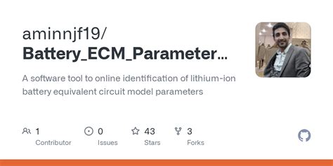 GitHub Aminnjf19 Battery ECM Parameter Estimation A Software Tool To