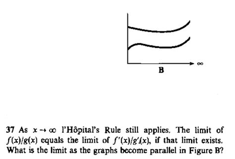 Solved 37 ﻿as X→∞ ﻿lhôpitals Rule Still Applies The Limit