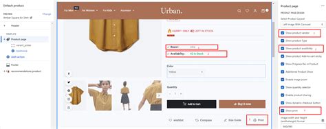 Shopify — Как скрыть пункты «Бренд «Наличие и «Печать — Templatetrip Помощь