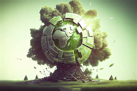 Green Energy Sustainable Industry Environmental Social And Corporate Governance Concept