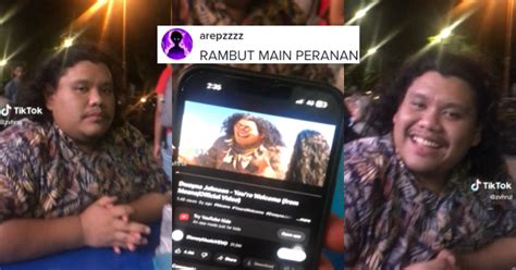 Maui Real Life Wajah Pemuda Dikatakan Mirip Dengan Watak Moana Ini Bikin Tawa Ramai