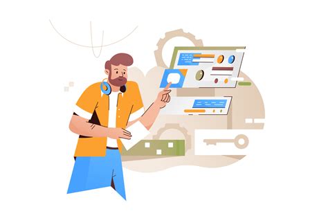 Salespitch Vector Illustration Series