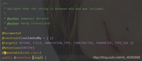 notnull、 notblank、 notempty、 length、 size的使用 csdn博客