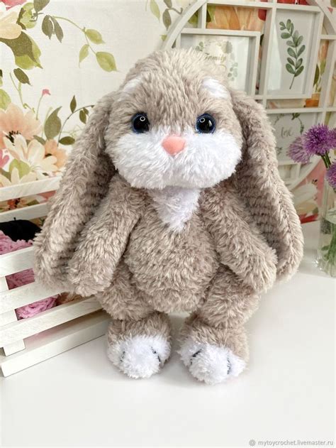 Мягкие игрушки Вязаная мягкая игрушка Зайчик ручной работ в интернет магазине на Ярмарке