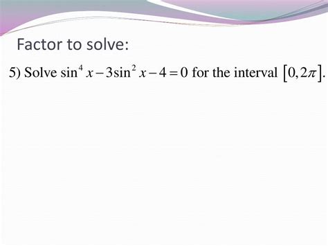 PPT 5 3 Solving Trigonometric Equations PowerPoint Presentation Free Download ID 6015461