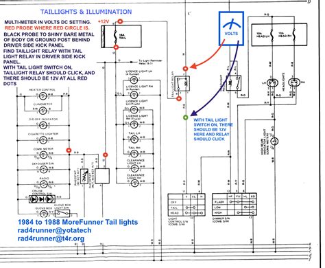 Hilux Wiring Diagram Tail Lights