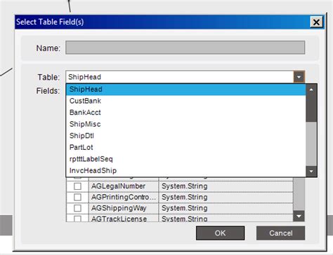 Ssrs Breaking Routing Rules Unable To See Tables Fields Existing On Rdd Epicor Erp 10