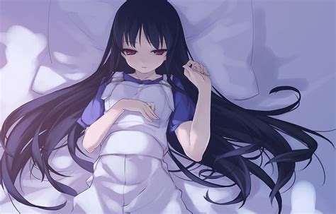 Anime Girl Sleeping In Bed