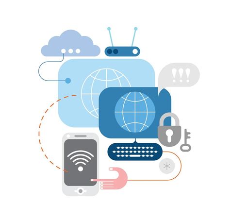 Computer Security Concept Vector Designs 11340978 Vector Art At Vecteezy