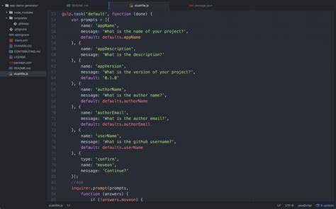 scaffolding en javascript con slush adictos al trabajo