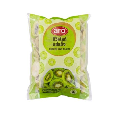 Aro เอโร่ กีวี่สไลซ์แช่แข็ง 1000 กรัม ส่งแช่แข็ง ของเย็น Shopee Thailand