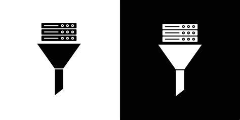 Data Filtering Icon Art Design Illustration 50571454 Vector Art At Vecteezy