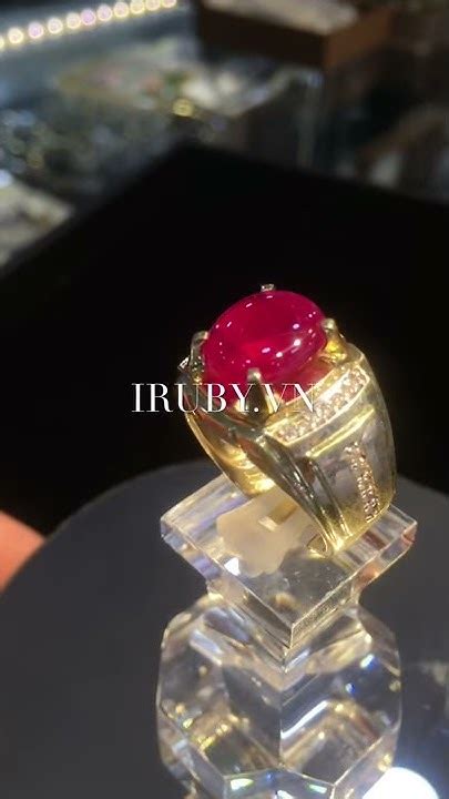 Nhẫn Nam Ruby Tự Nhiên 100 Iruby Vn Youtube