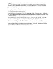 The Relationship Between DPU And DPO In Six Sigma Understanding Course Hero