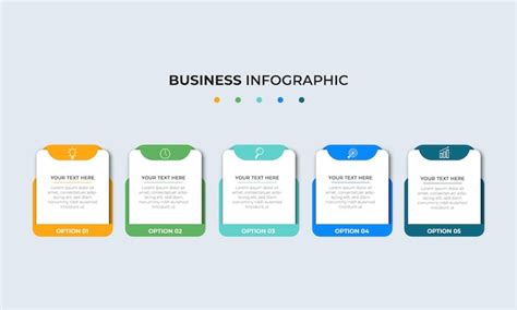 단계 타임 라인 인포 그래픽 디자인 서식 파일 프리미엄 벡터