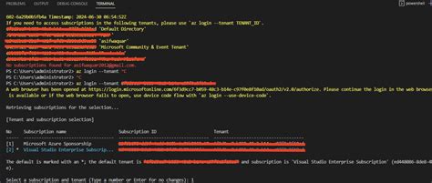 Az Login Not Working Or Authentication Issue In Vs Code Using Azure Cli Blog