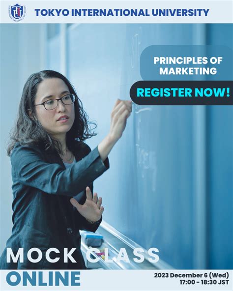 Tiu Mock Class 4 Of 6 Principles Of Marketing Tiu Etrack