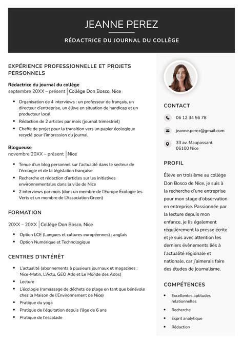 Modèles De Cv Word Libreoffice Gdocs Pdf Latex