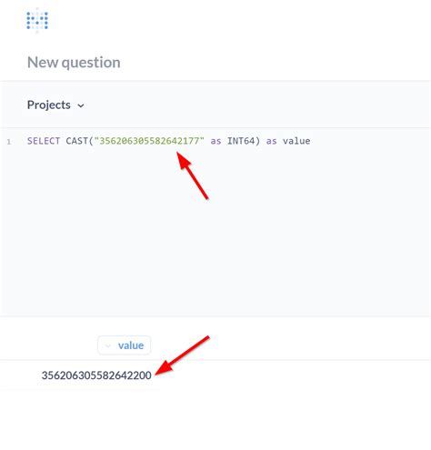 Bigquery Int64 Values Are Not Displayed Correctly · Issue 29467