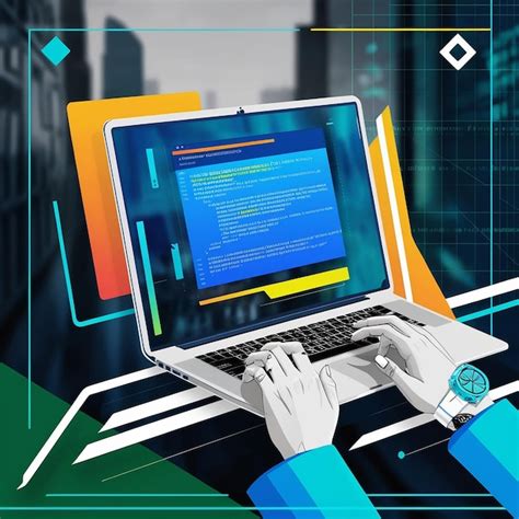 Banner De Desarrollo De Sitios Web Imagen Premium Generada Con Ia