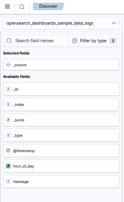 BUG Discover Field Pane Not Collapsible Issue Opensearch Project OpenSearch