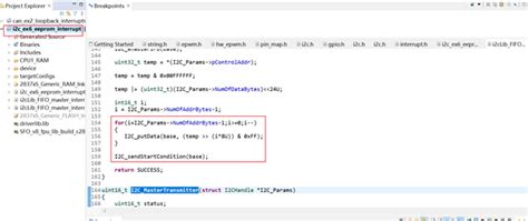 Tms320f28374s 关于i2c的ti例程咨询 C2000™︎ 微控制器论坛 C2000 微控制器 E2e™ 设计支持