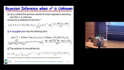 Bayesian Linear Regression Youtube