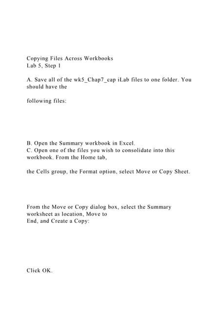 copying files across workbooks lab 5 step 1 a save al docx