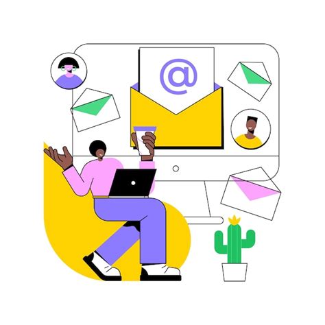 Premium Vector Marketing Automation System Abstract Concept Vector