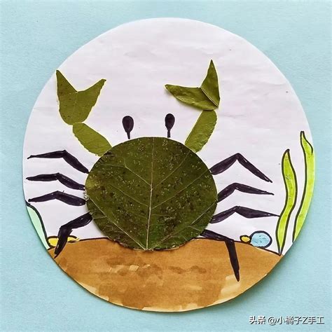 树叶拼图（6款创意树叶拼贴画 几分钟就搞定 幼儿园手工作业家长再也不愁了） 说明书网