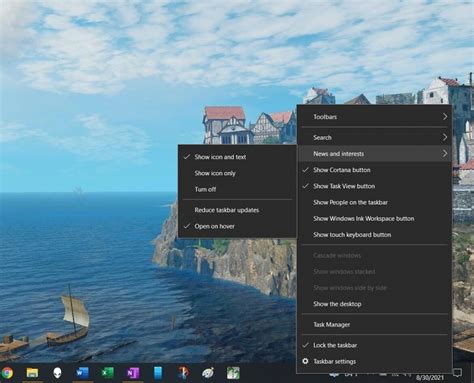 Windows 10 How To Turn Off Or Modify News And Interests In The Taskbar Techrepublic