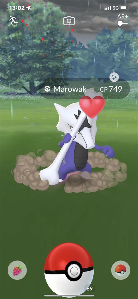 Uh What Shiny Alolan Marowak From The Akala Special Research Hope This Mean My Luck Is On The
