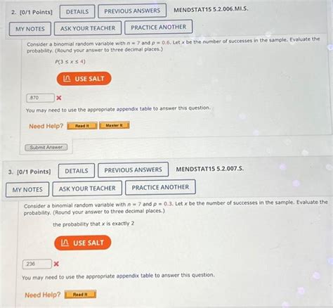 Solved Consider A Binomial Random Variable With N 7 And Chegg Com