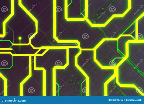 a close up of a circuit board reveals the minuscule computer chip at