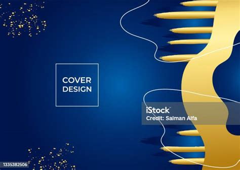 블루 골드 배경 모던 럭셔리 스타일 추상적인 배경 디자인 현대 미래 기술 배경 벡터 일러스트 유체 그라데이션 모양 컴포지션 게임