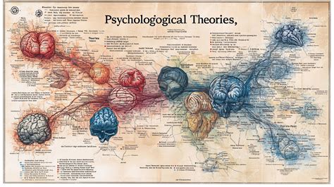Concept Map Of Modern Psychological Theories Mental Map Centered Psychological Theories Branch