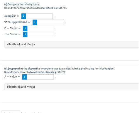 Solved Consider The Following Computer Output Test And Cl