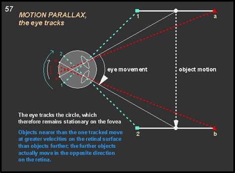 monocular cues motion parallax