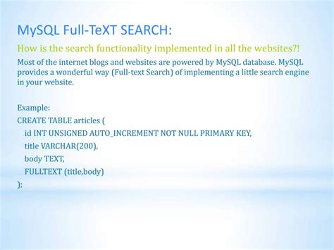 MySQL Database Administration A Beginner S Guide PowerPoint Slides LearnPick India