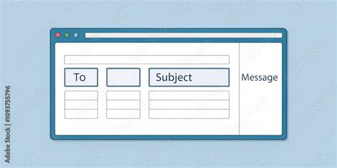 Compose Email Window A Popup Compose Window Showcasing A Basic Text