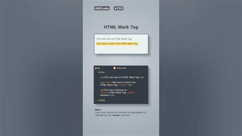 how to use html mark tag html coding shorts css viral hindi youtube