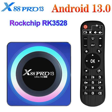 X88 Pro 13 Rk3528 Tv Box 4gb Ram 32gb Rom Us
